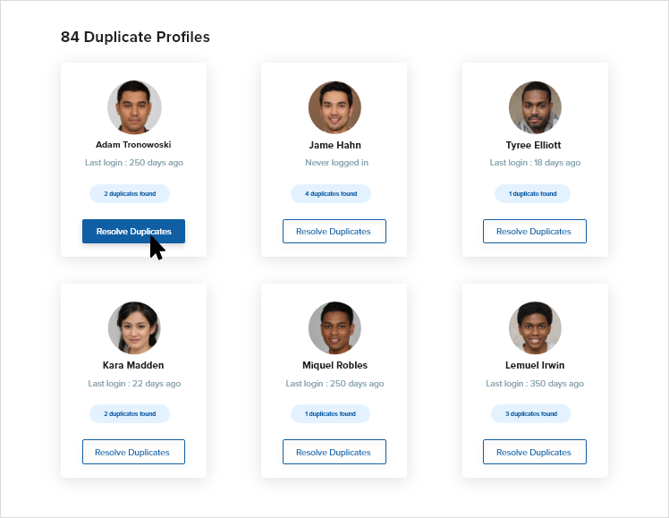 How to manually resolve duplicate profiles? How to manually resolve duplicate profiles?